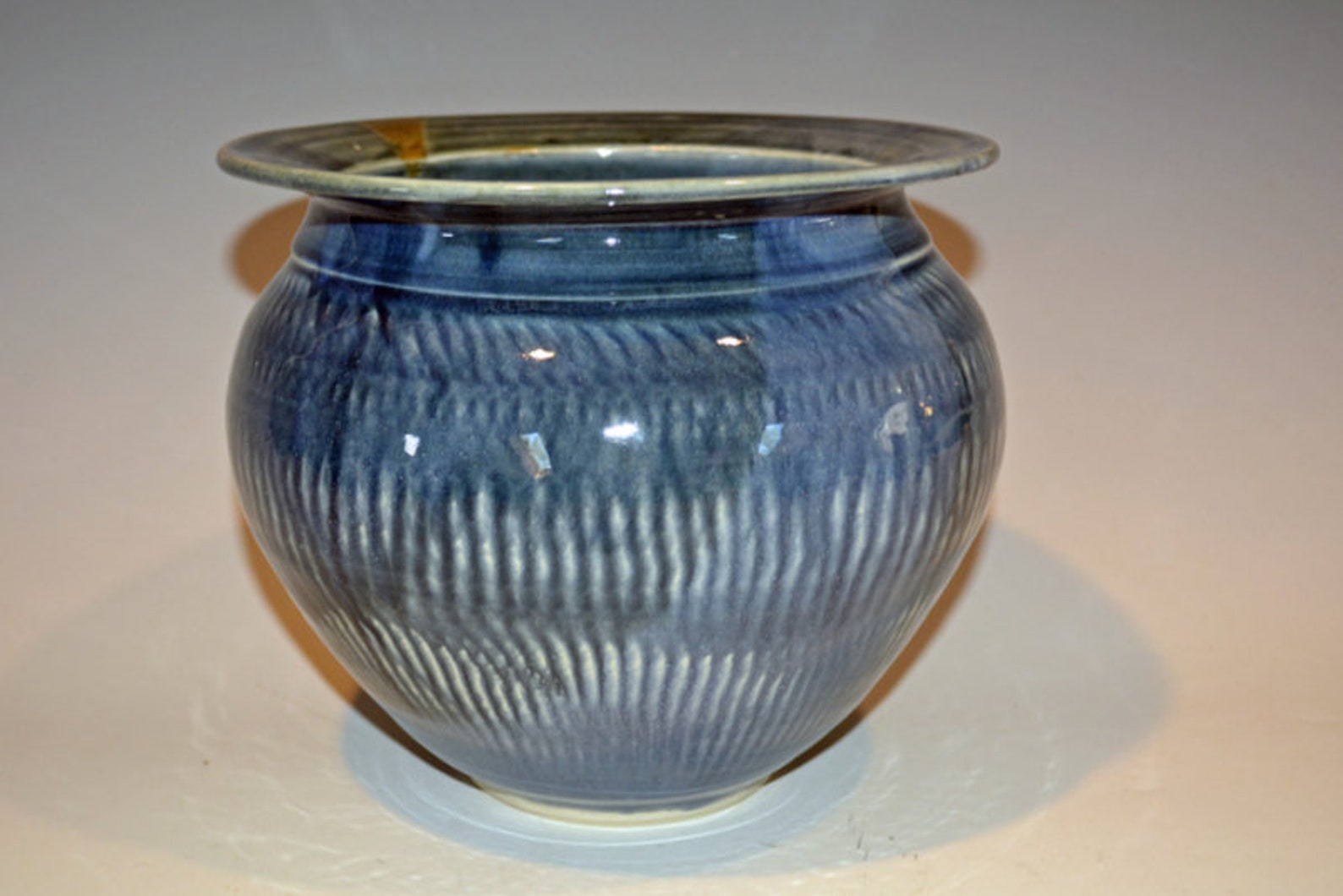 Ceramic Vase Handmade, Vase Pottery, Blue, Pottery Vase, Large Vase ...