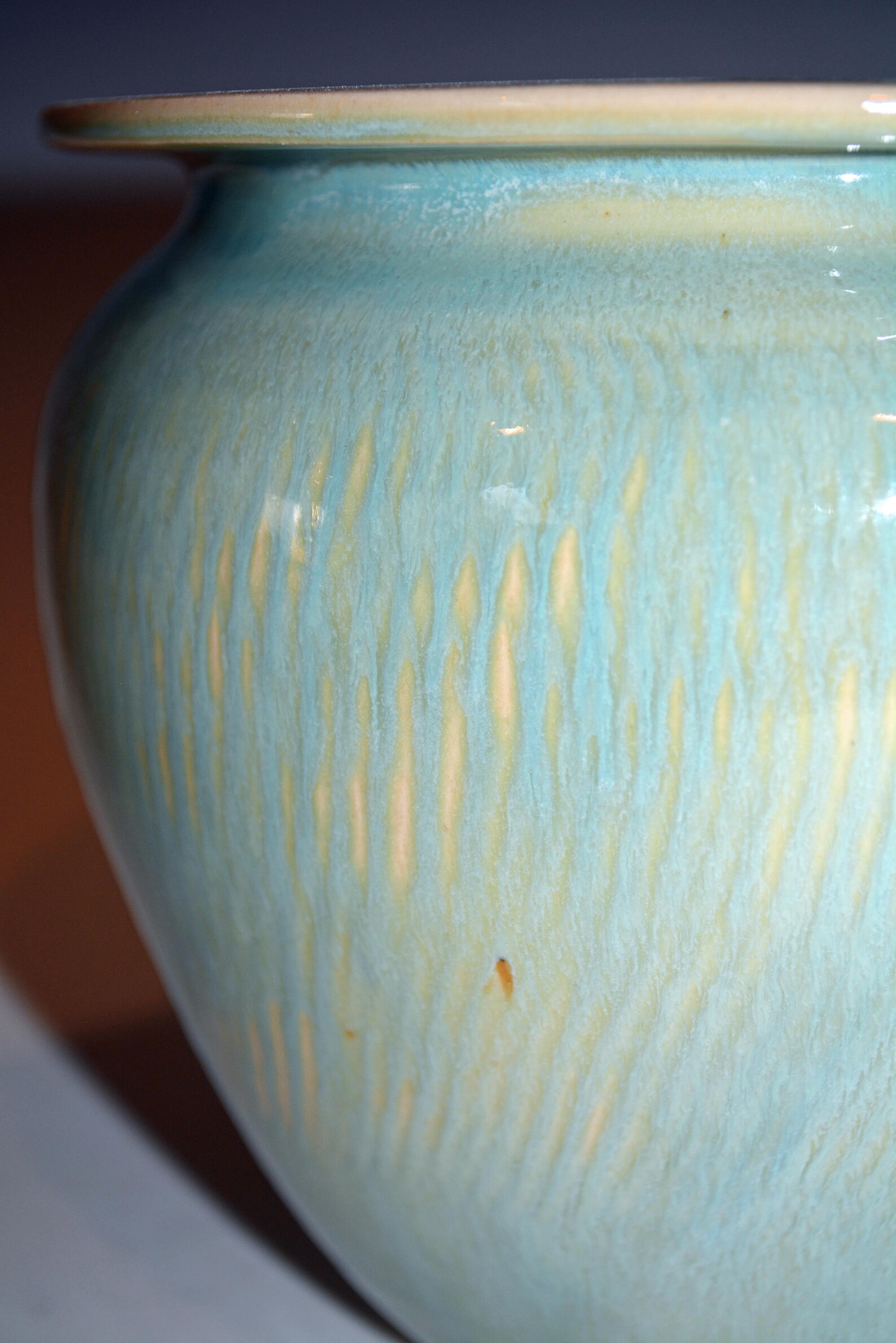 Ceramic Vase Handmade Pottery, Green, Centerpiece - Etsy