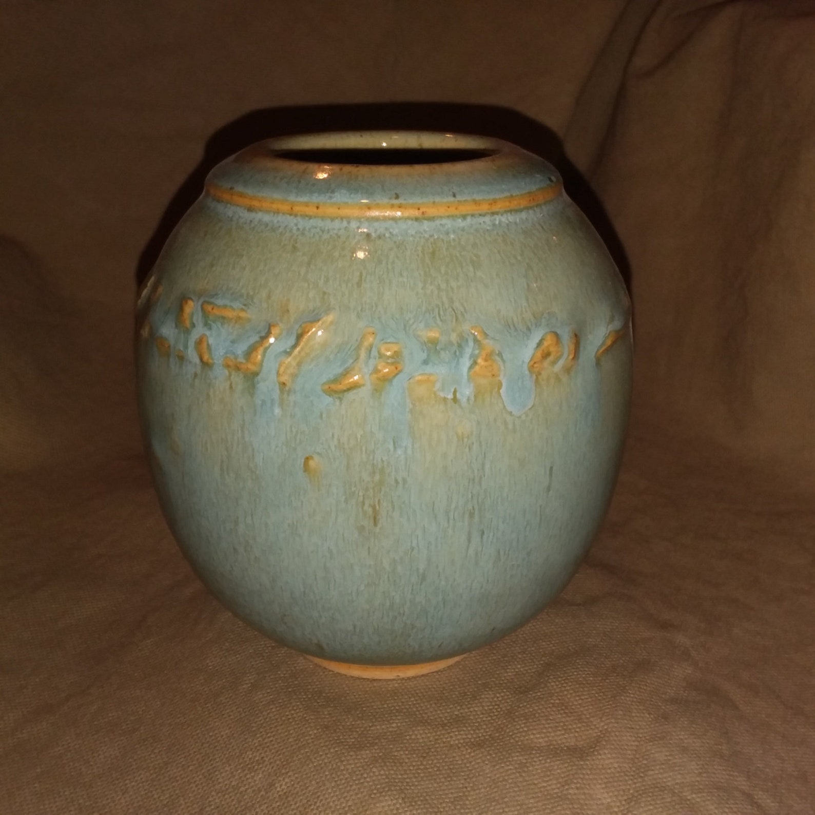 Ceramic Vase Green Pottery Vase Home and Living Flower - Etsy