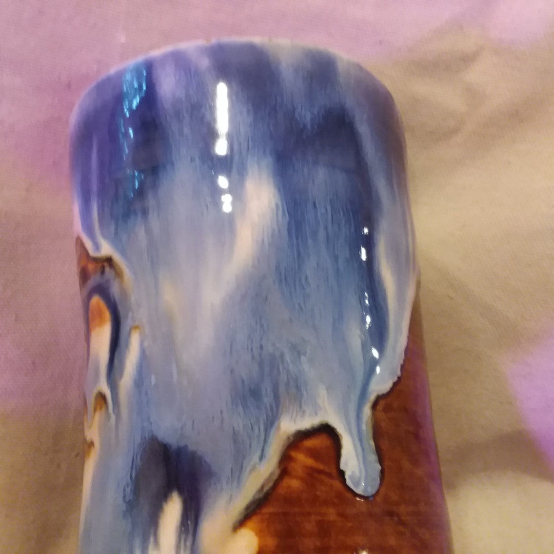 Ceramic Vase Handmade, Vase Pottery, Blue, Pottery Vase, Vase for ...