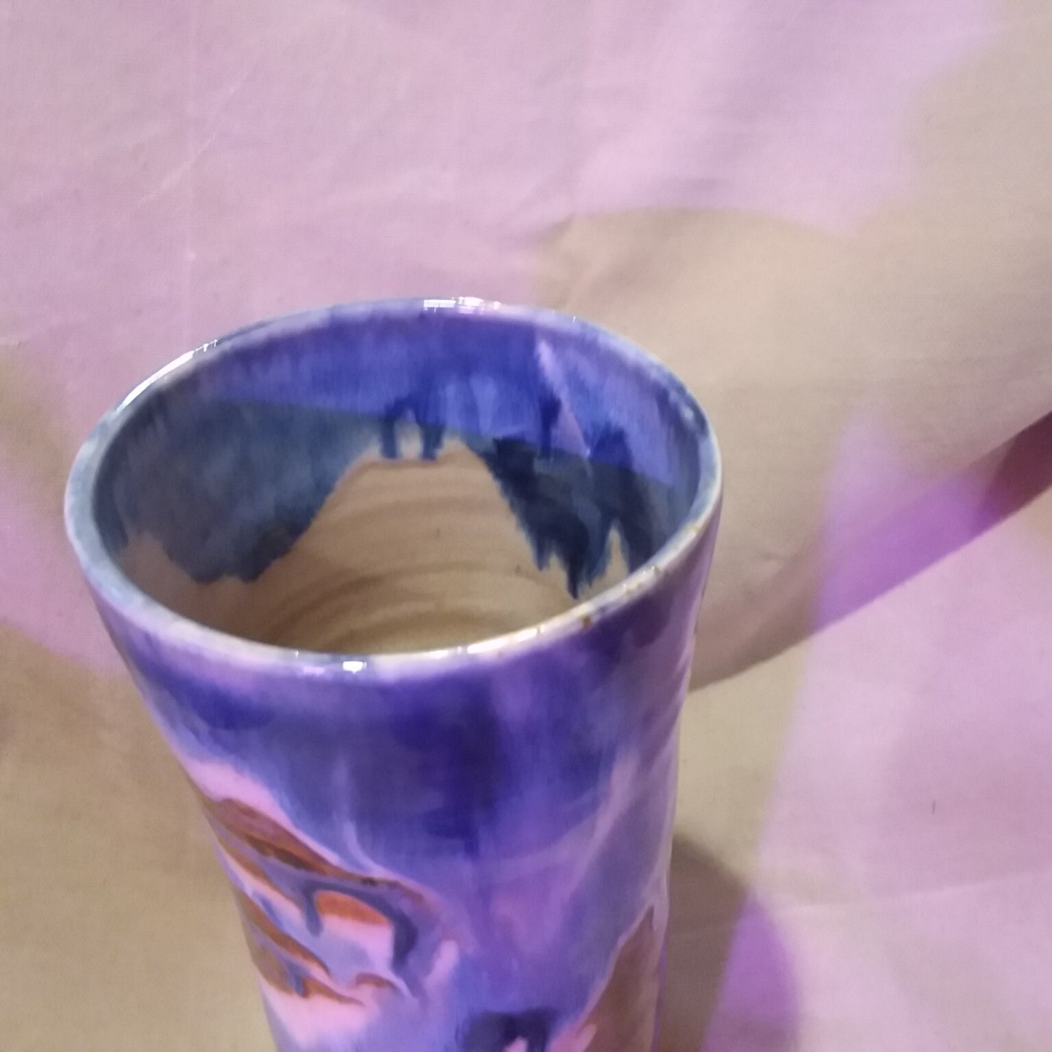 Ceramic Vase Handmade, Vase Pottery, Blue, Pottery Vase, Vase for ...