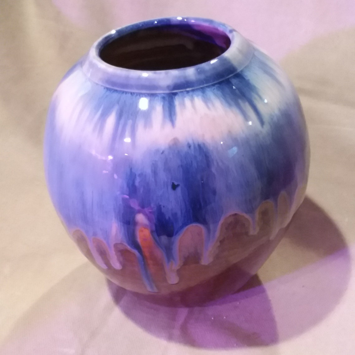 Ceramic Vase Handmade Vase Pottery Blue Pottery Vase Vase - Etsy