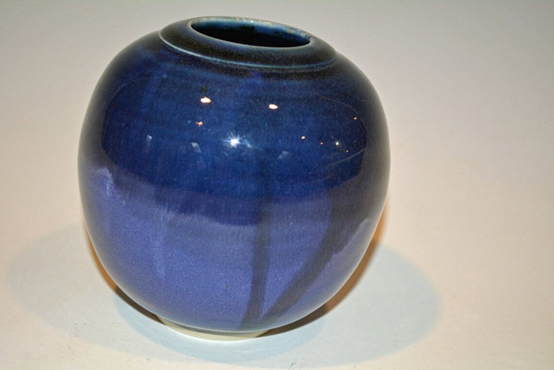 Ceramic Vase Handmade Vase Pottery Blue Pottery Vase Vase - Etsy
