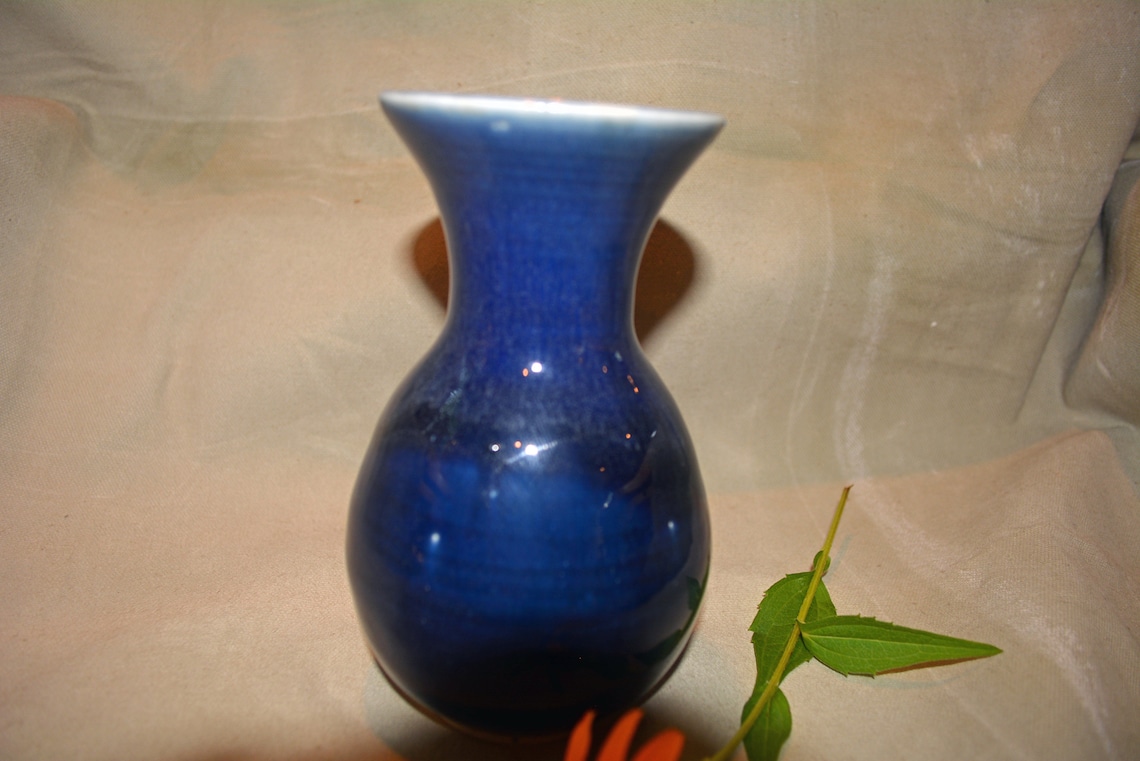 Ceramic Vase Handmade Vase Pottery Blue Pottery Vase Vase - Etsy