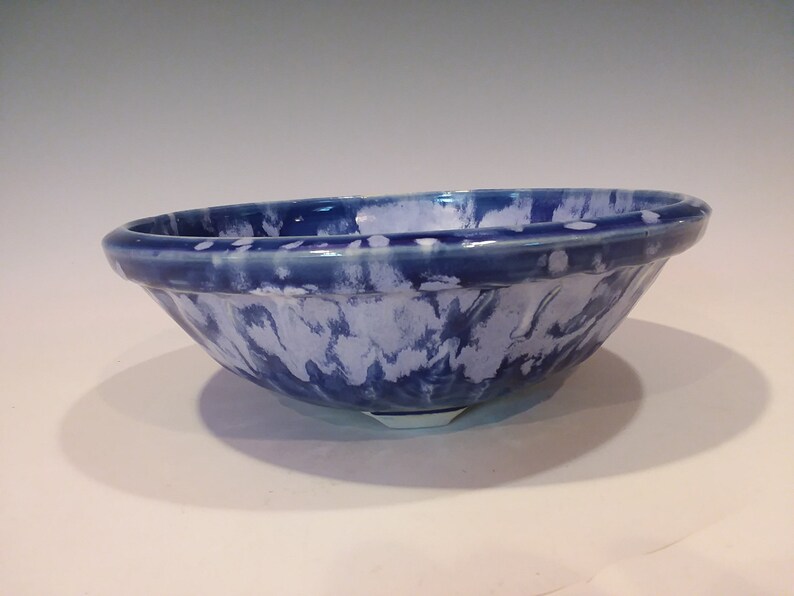 Large Ceramic Bowl, Pottery Bowl, Pottery Handmade, Blue, Ceramics and ...
