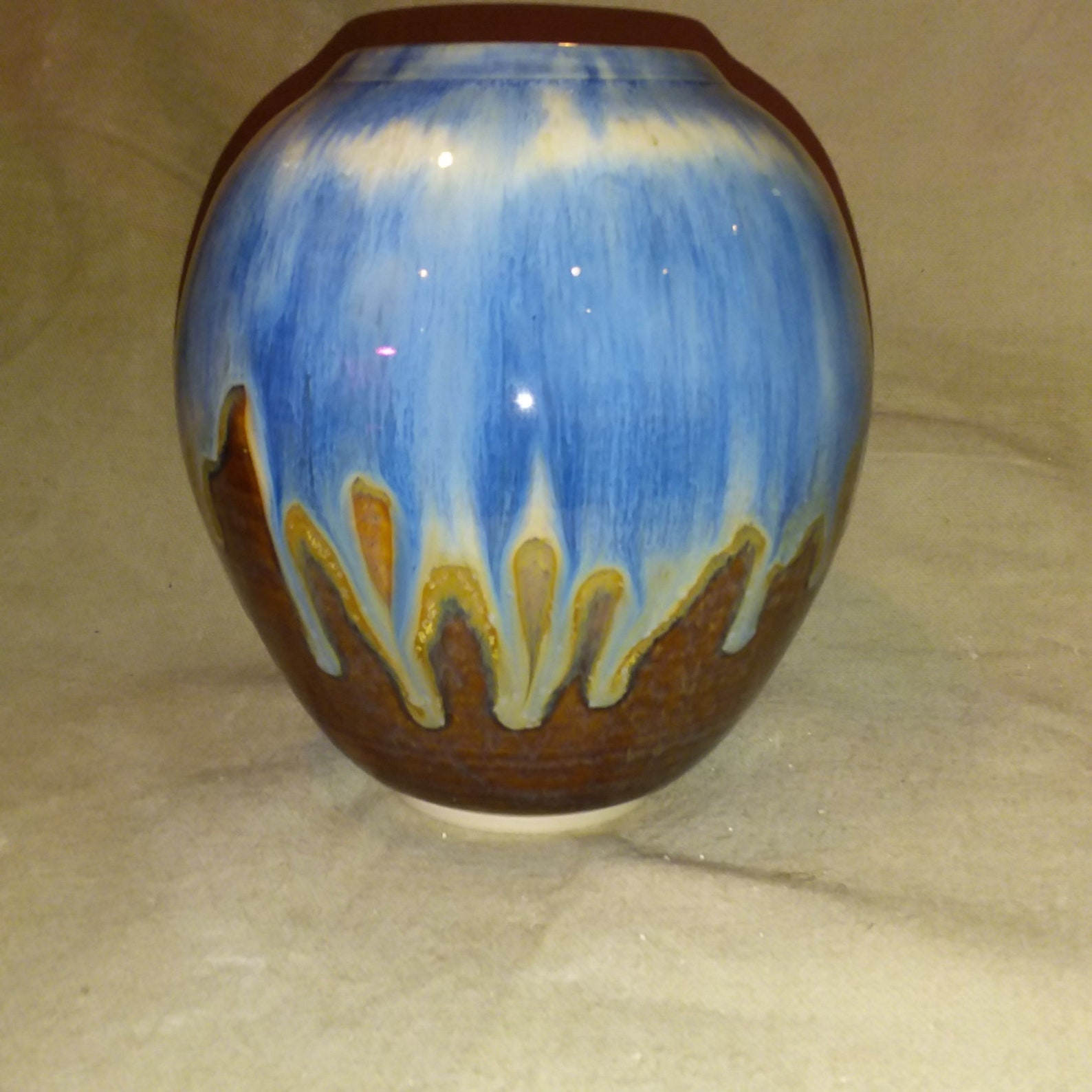 Ceramic Vase Handmade, Vase Pottery, Blue, Pottery Vase, Vase for ...