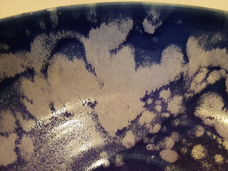 Large Ceramic Bowl, Pottery Bowl, Pottery Handmade, Blue, Ceramics and ...