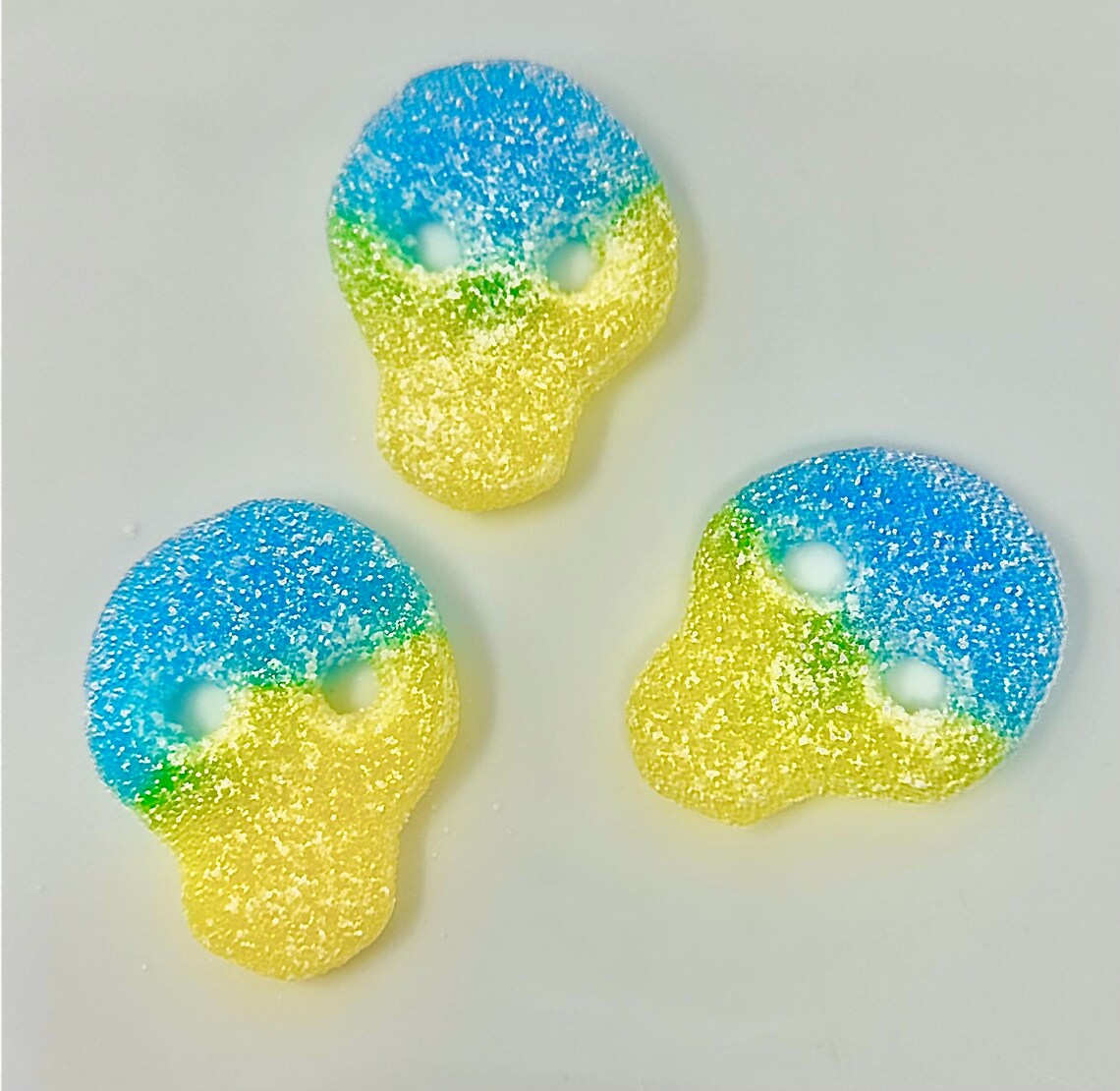 Sour Swedish Skull Gummies: Blue Raspberry Lemon Candy - Etsy