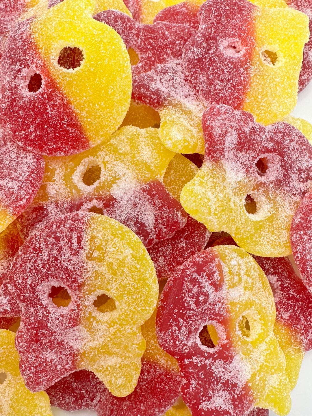Bubs Swedish Sour Skully Candy: Raspberry-lemon Fizzy Skulls - Etsy