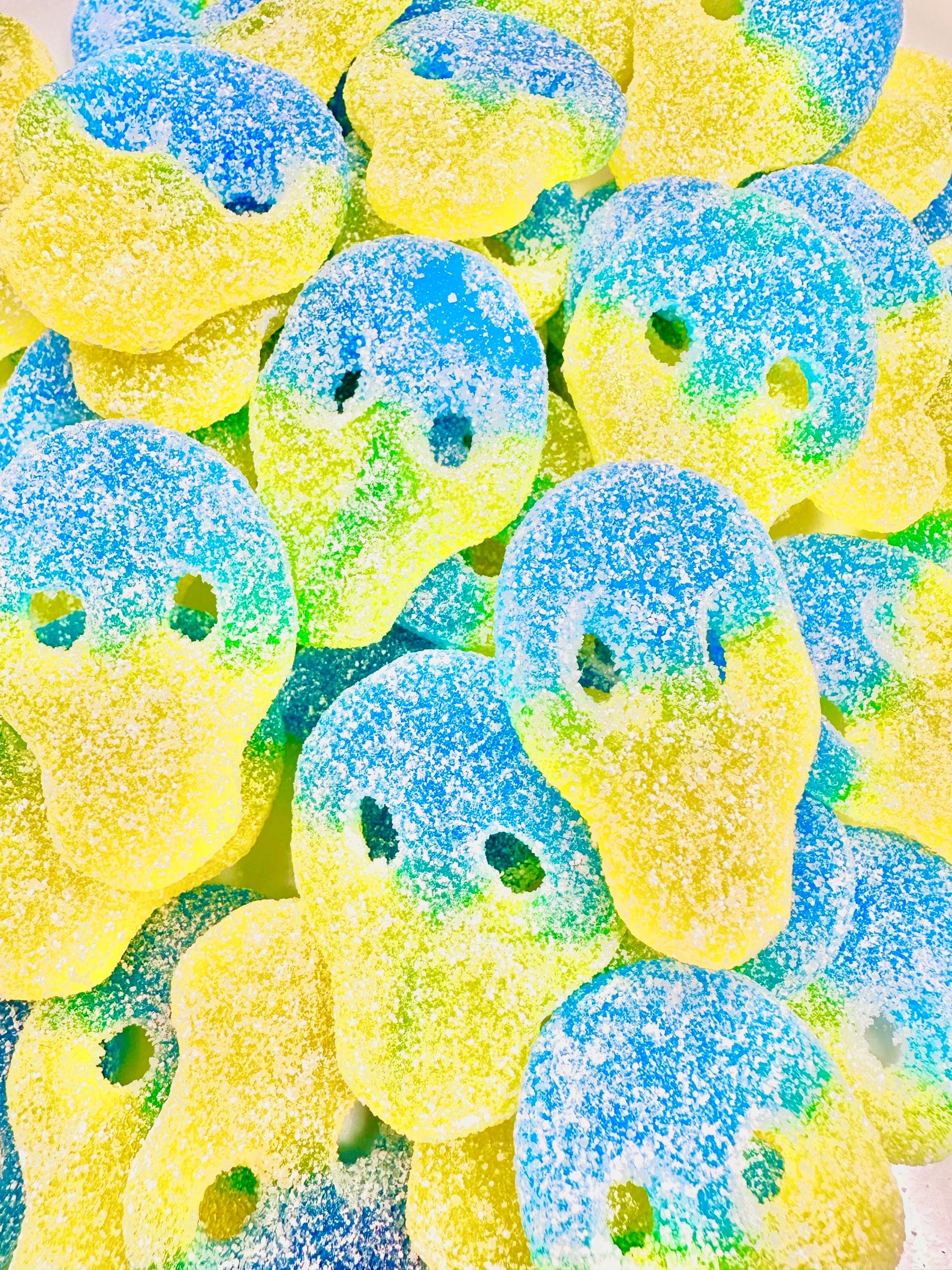Sour Swedish Skull Gummies: Blue Raspberry Lemon Candy - Etsy