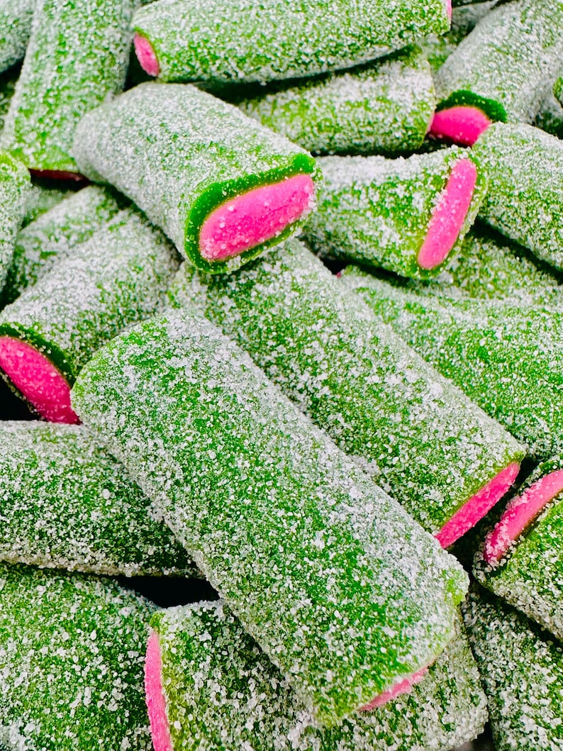 Sour Watermelon Licorice Tubes: Tangy Candy Treat - Etsy