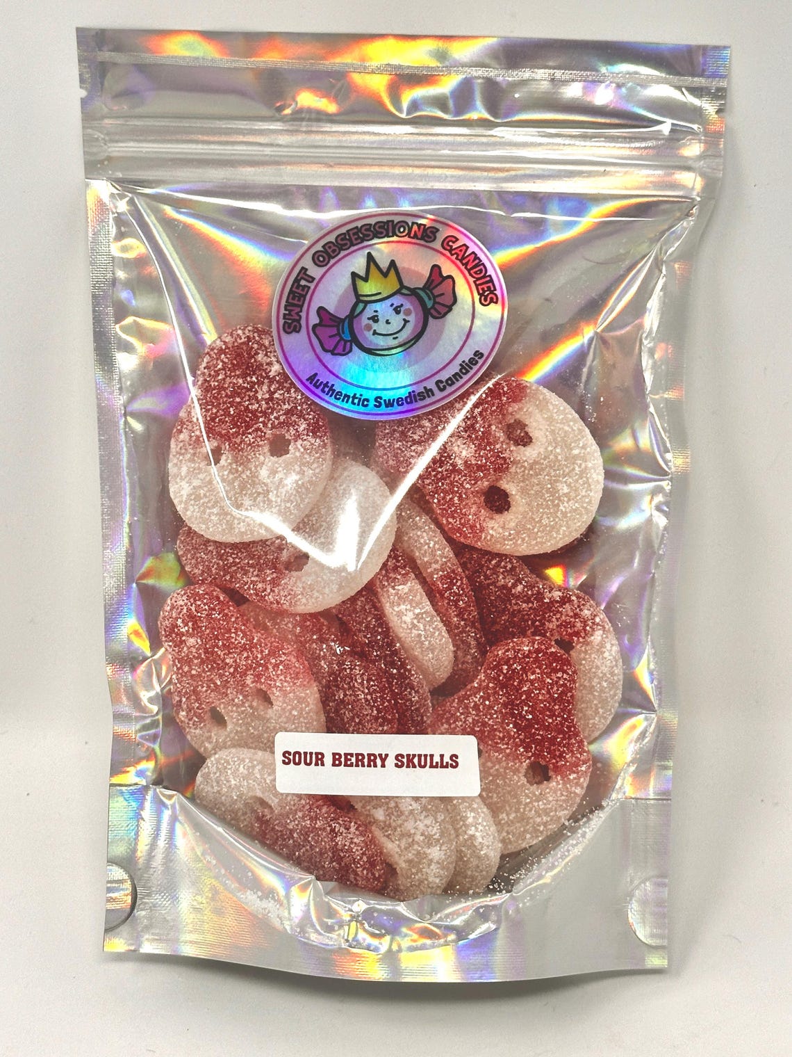 Sour Berry Skull Gummies: Swedish Candy Treat - Etsy