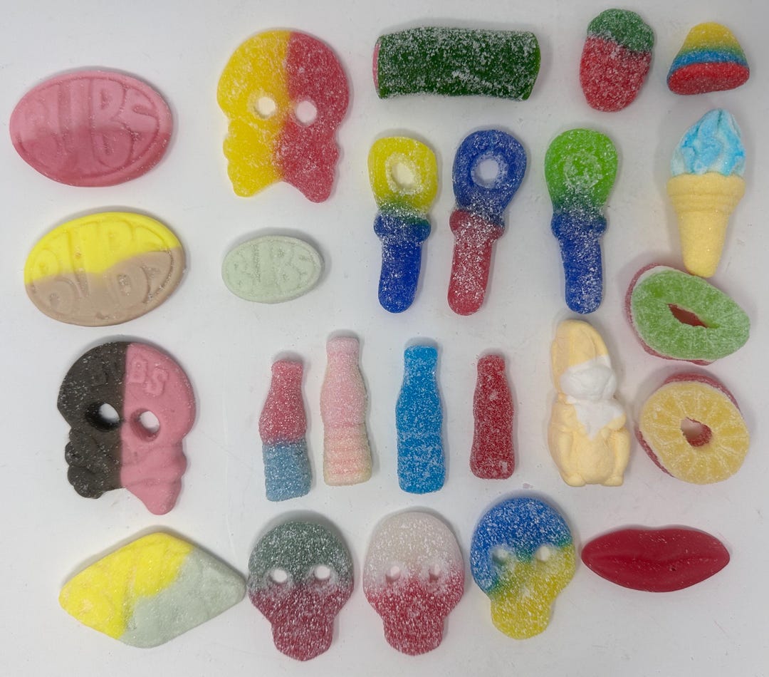 CUSTOM Swedish Candy Mix: Pick Your Own Candies, Bubs, Skullys, Dummies ...