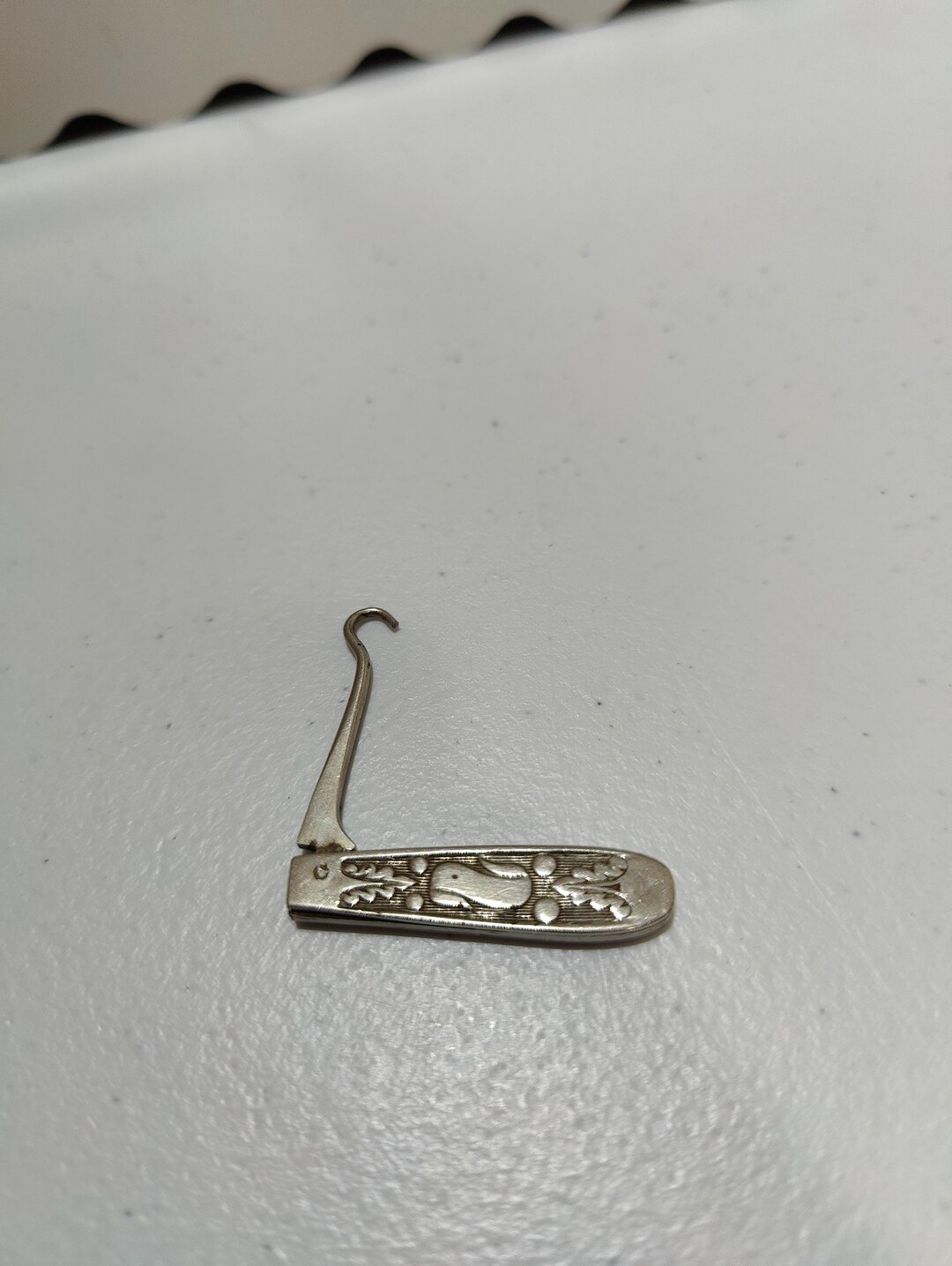 Vintage 1930's Silver Case Folding Button Hook - Etsy