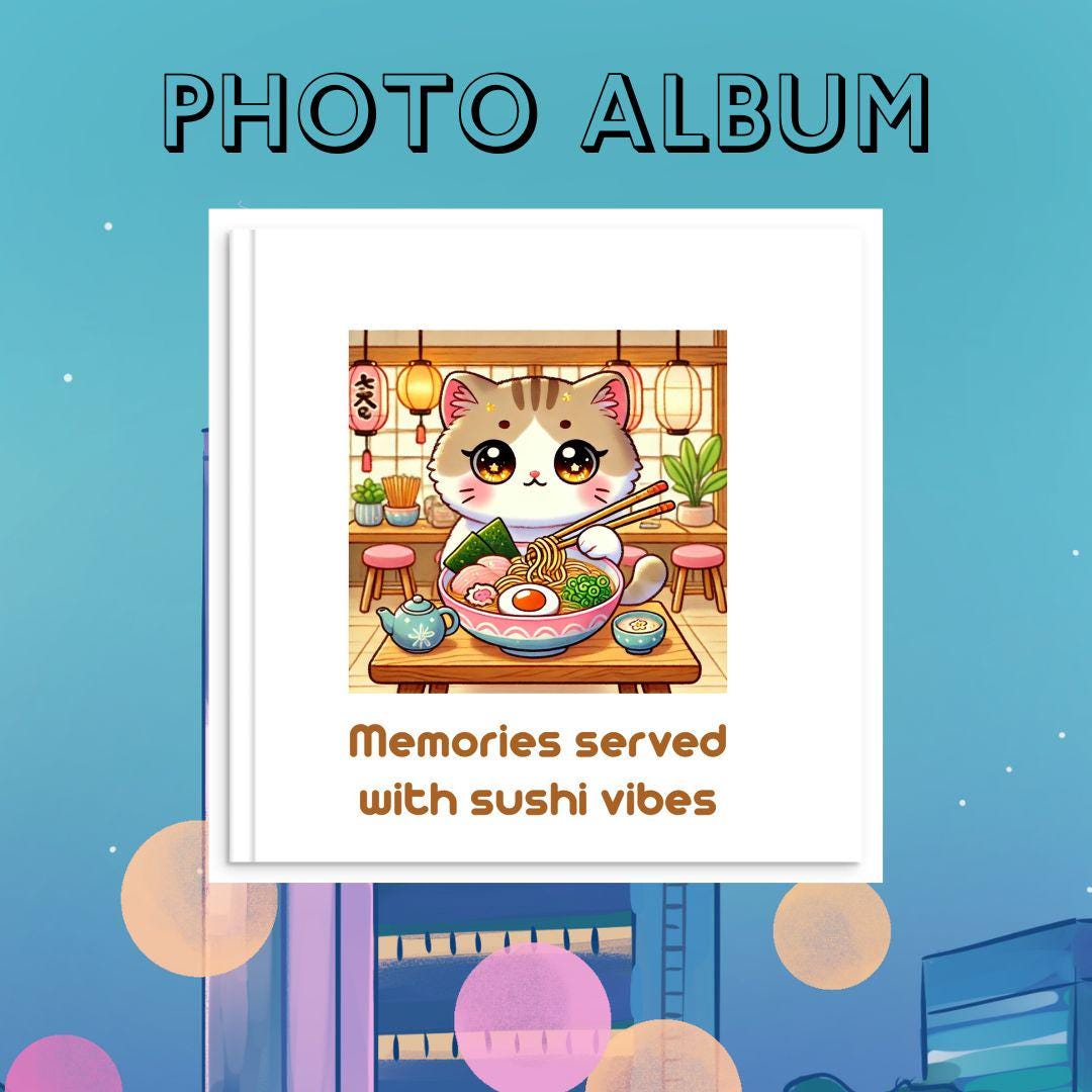 Premium Kawaii & Anime Photo Book Unique Design Perfect for Every ...