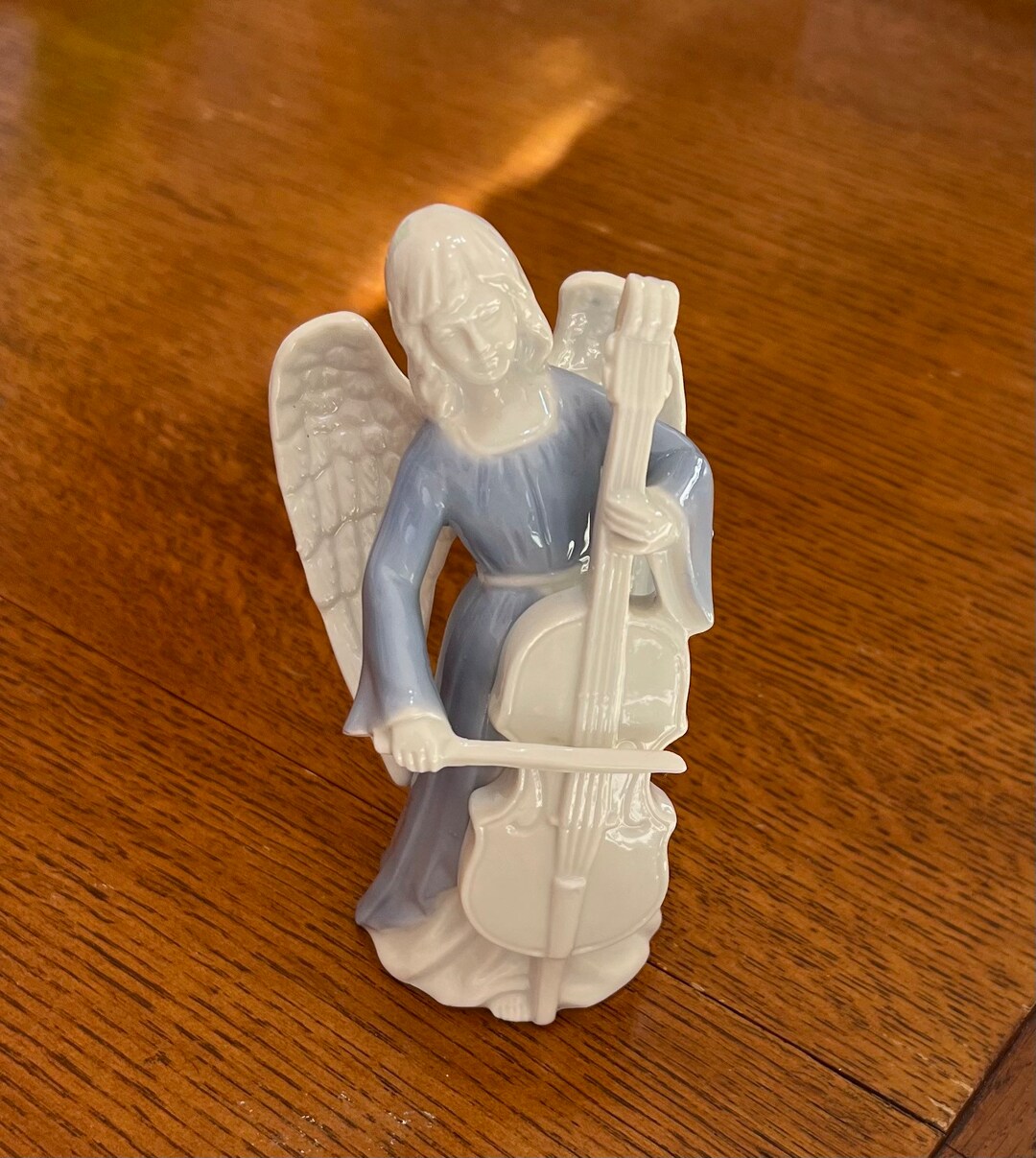 Vintage Schmid Angel Playing Cello. - Etsy