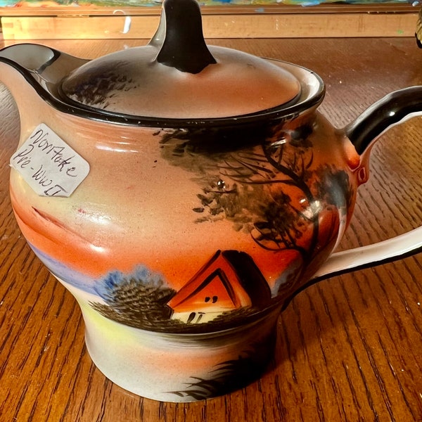 Hand Painted Tea Pot - Etsy