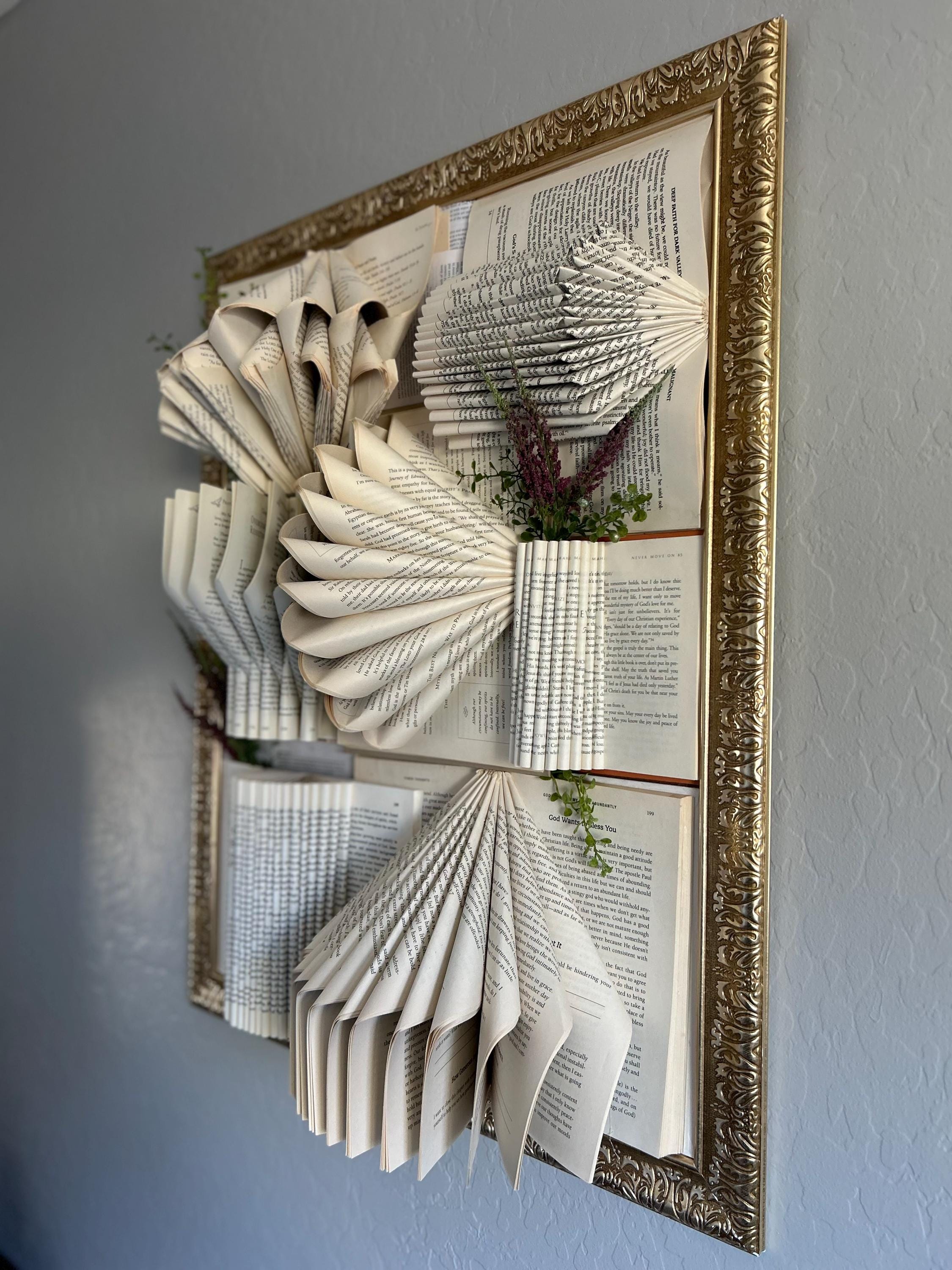 Folded Book Frame - Etsy