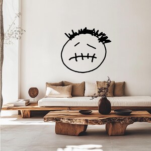 Cactus Jack Face | Travis Scott Wall Decal + Free Sticker Pack - Etsy ...