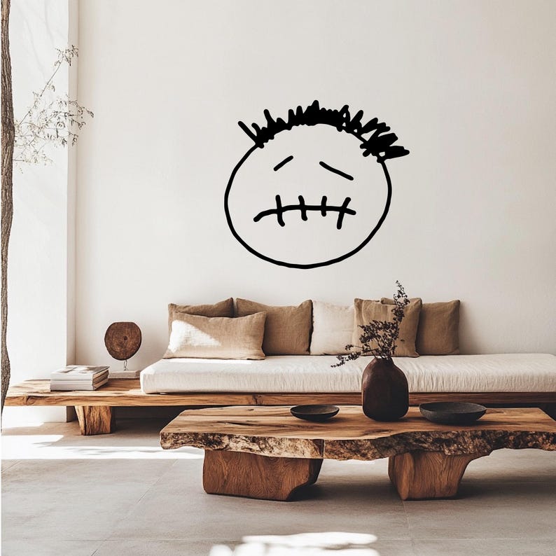 Cactus Jack Face | Travis Scott Wall Decal + Free Sticker Pack - Etsy