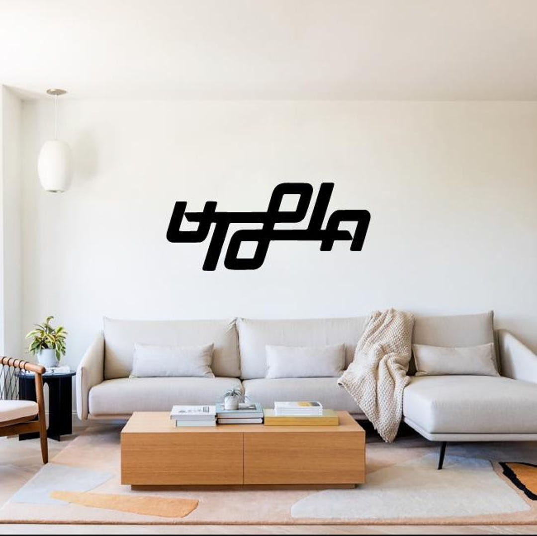 Utopia | Travis Scott Wall Decal + Free Sticker Pack - Etsy