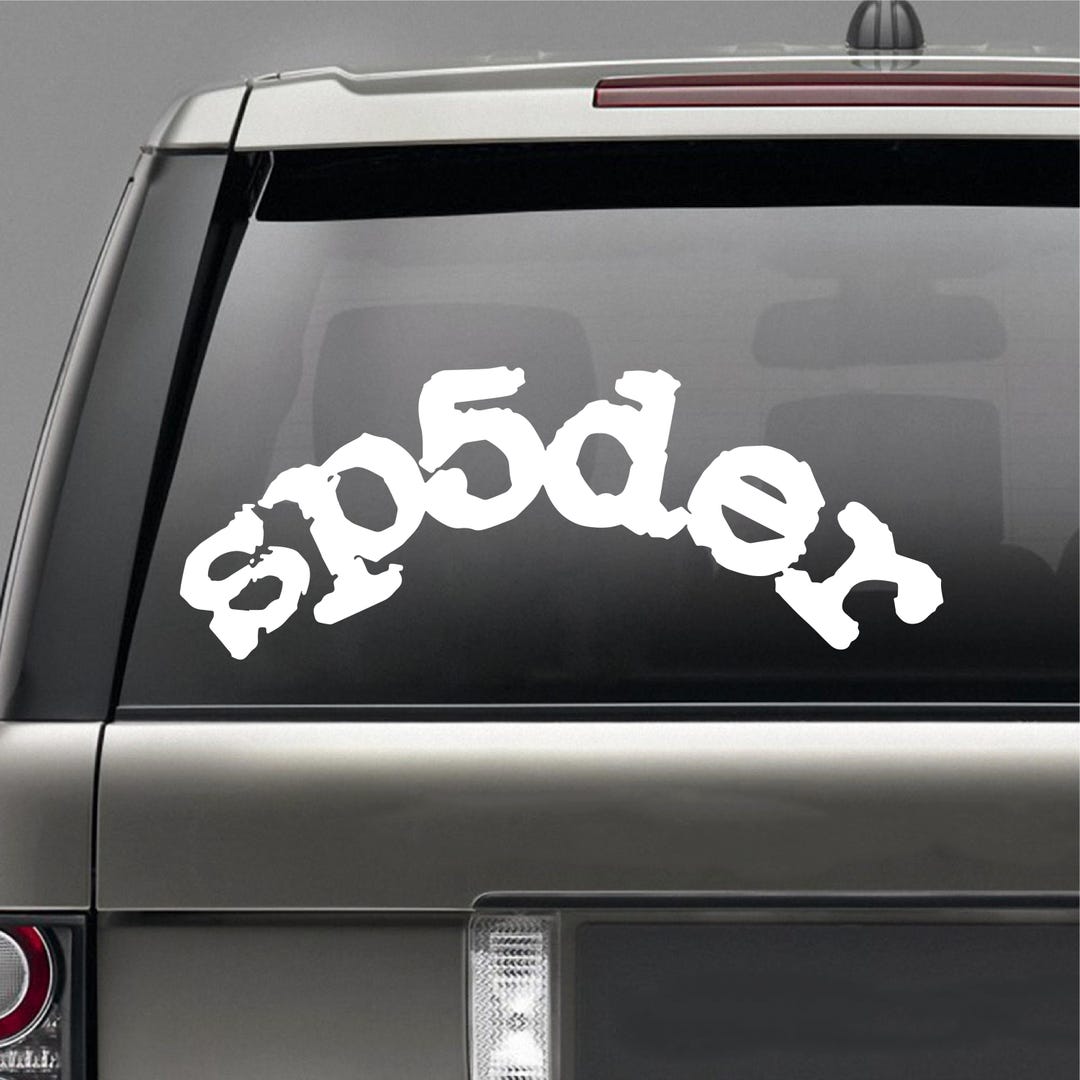 Sp5der | Young Thug Weather Proof Car Decal + Buy One Get One Free - Etsy