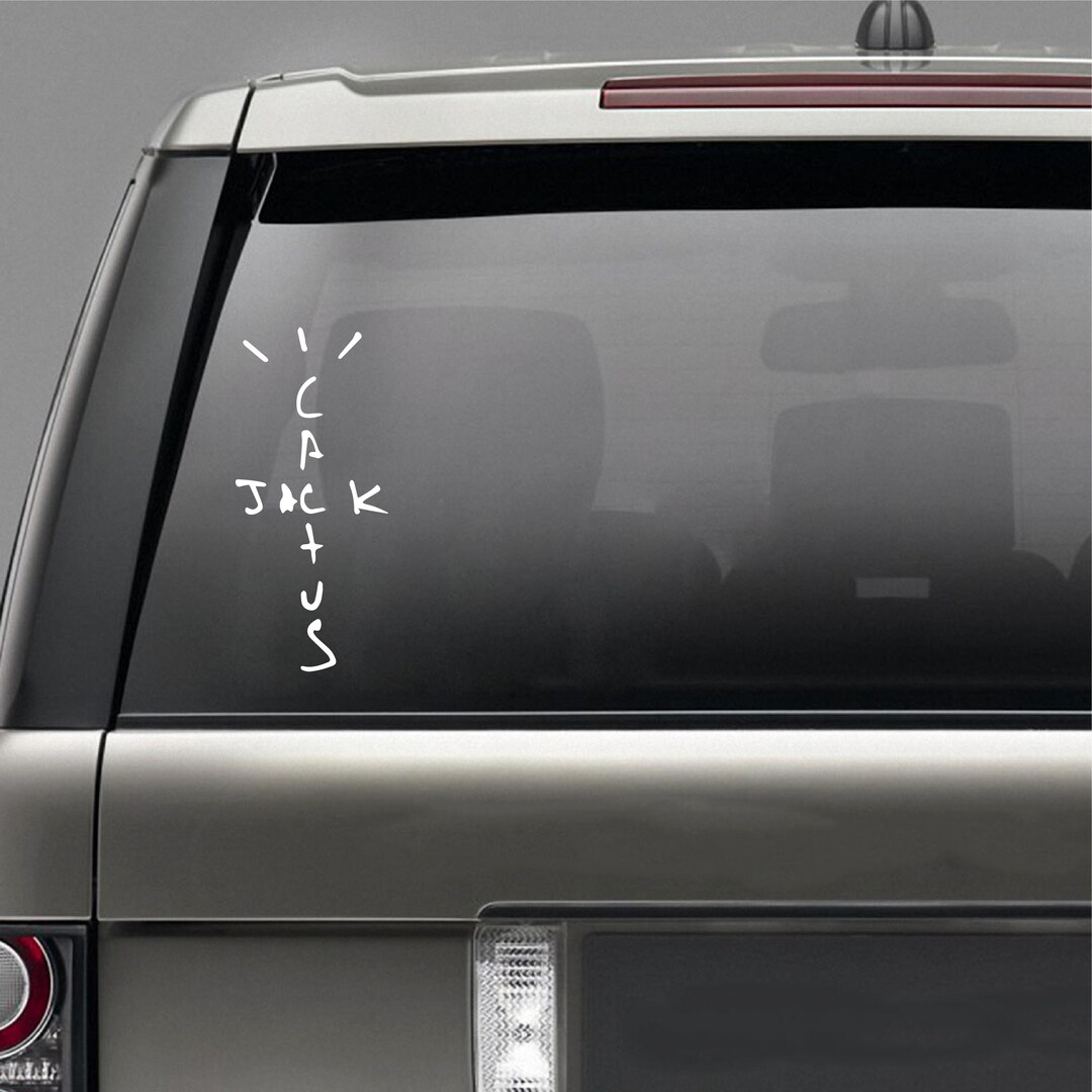 Cactus Jack | Travis Scott Weather Proof Car Decal + Buy One Get One ...
