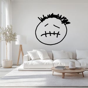 Cactus Jack Face | Travis Scott Wall Decal + Free Sticker Pack - Etsy