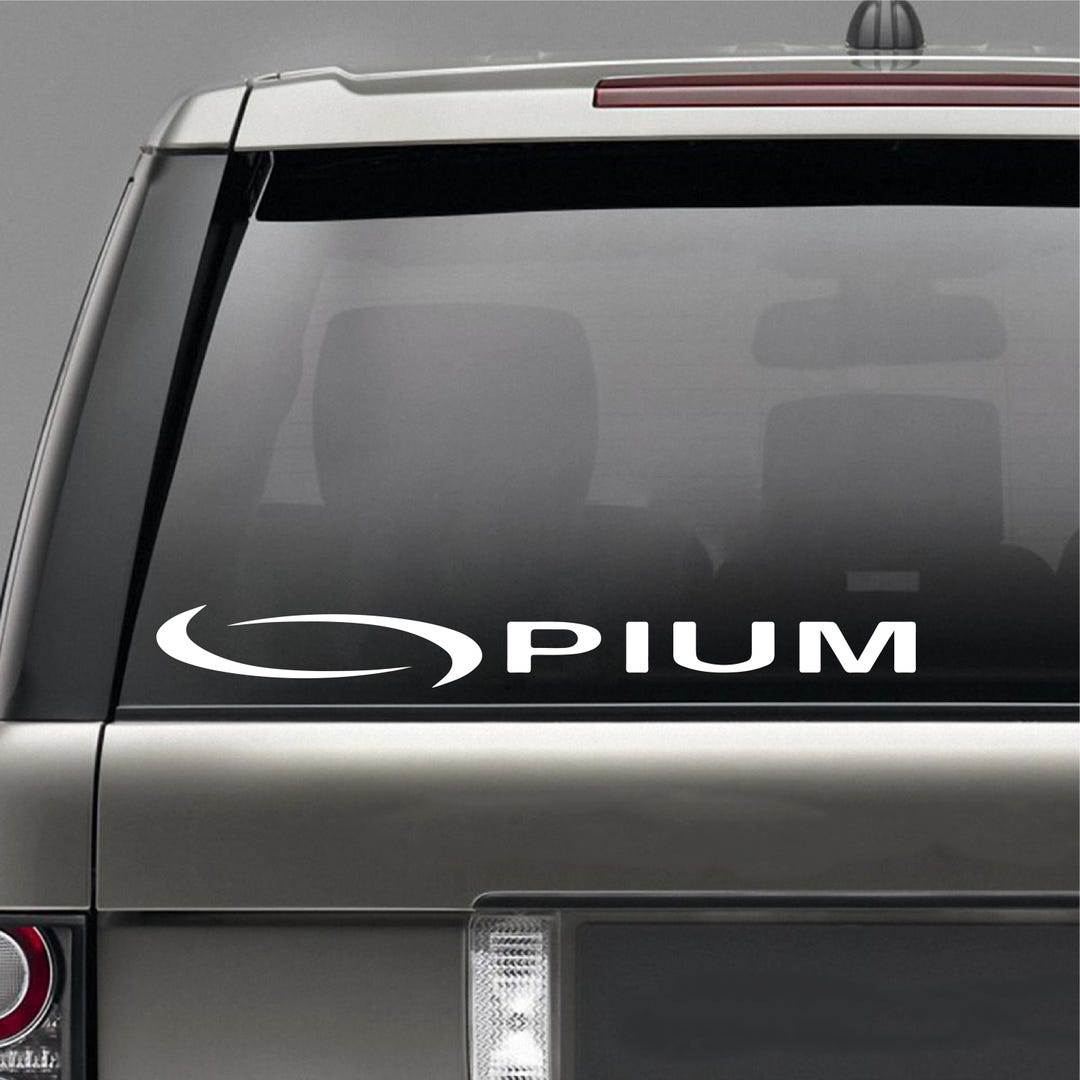 Opium | Playboi Carti Weather Proof Car Decal + Buy One Get One Free - Etsy