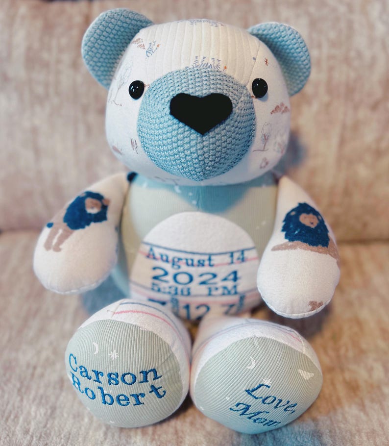 Baby Birth Weight Memory Bear - Etsy