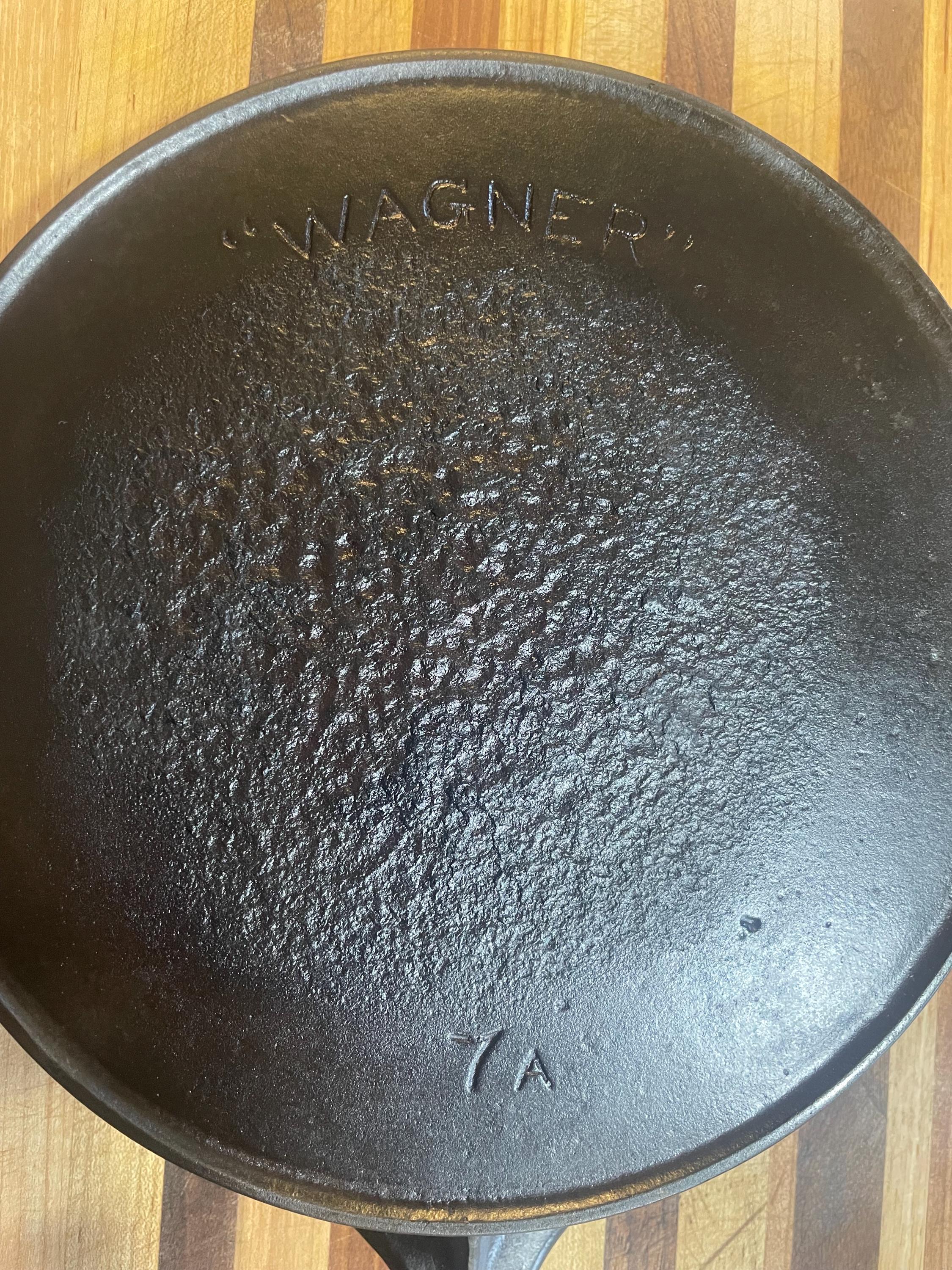 Vintage Wagner Arc Logo Cast Iron Skillet: Restored Antique Fry Pan - Etsy