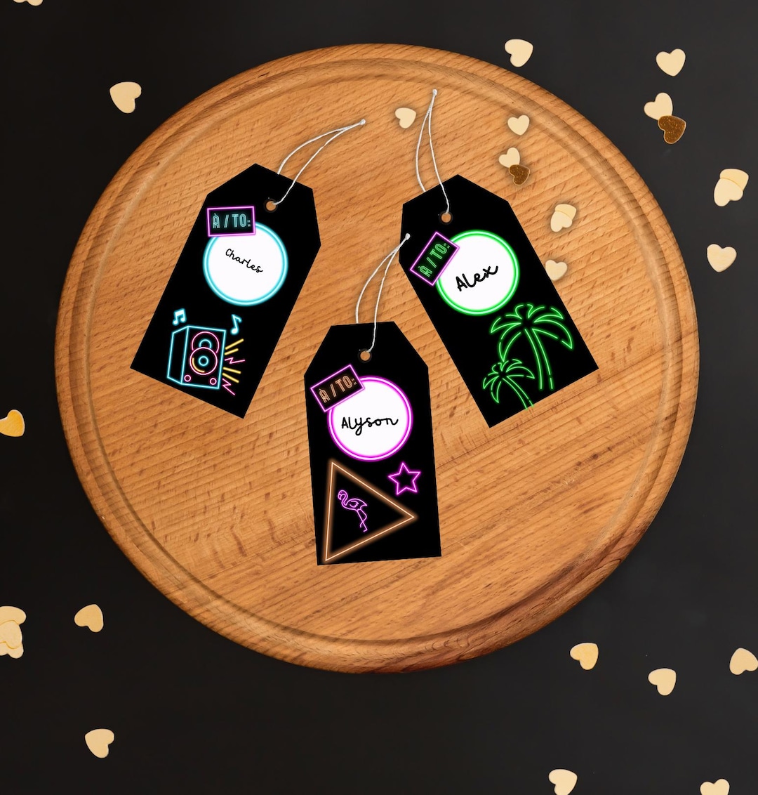 Birthday Gift: Downloadable and Printable Gift Tags for Any Occasion - Etsy