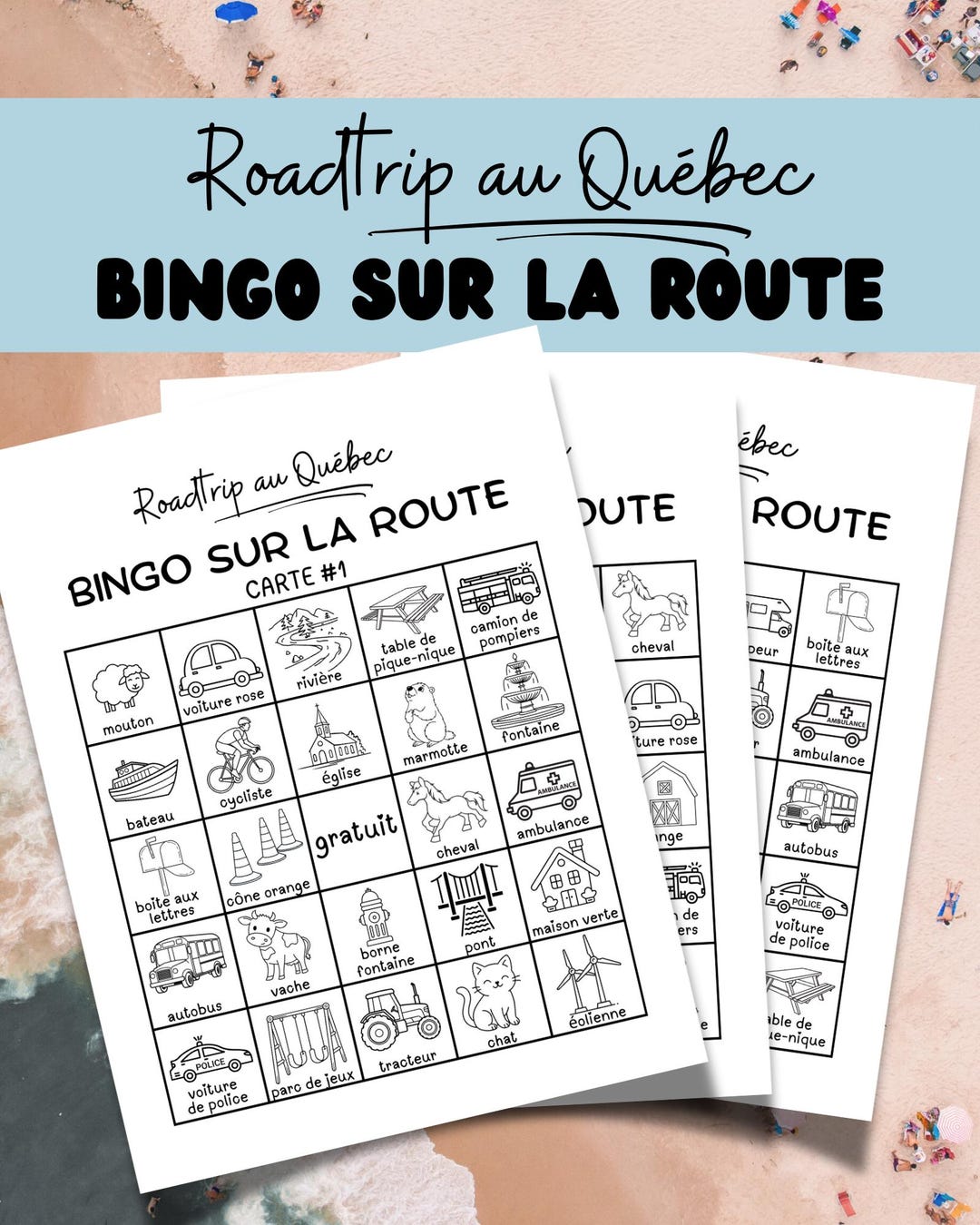 Roadtrip in Quebec - Bingo on the Road to Keep Young and Old ...