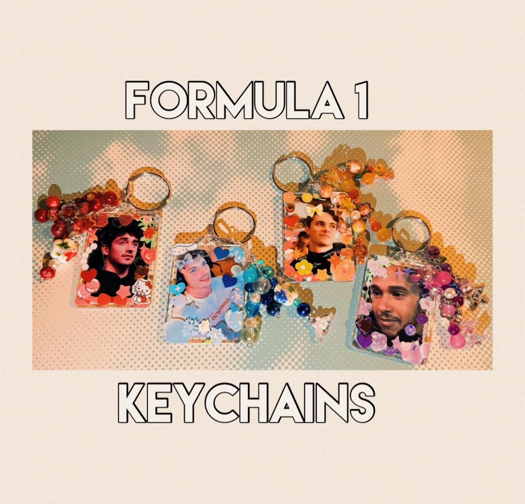 Formula 1 Keychains | Bags/key | Charms - Etsy