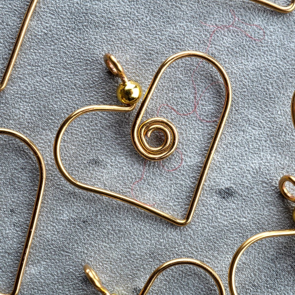 Wire Heart - Etsy