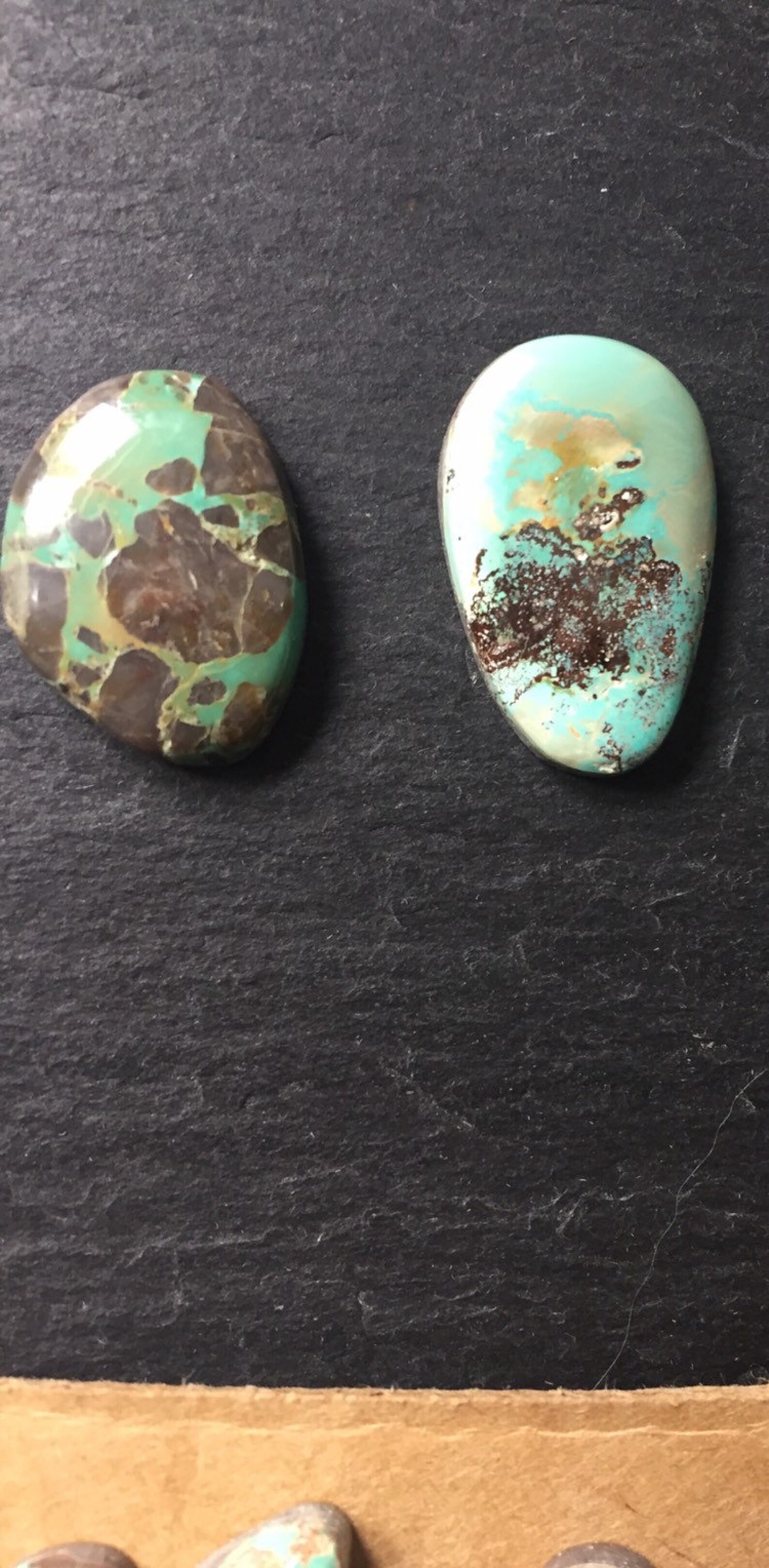 SALE Sterling Silver Royston Ribbon Turquoise Leather Wrap - Etsy