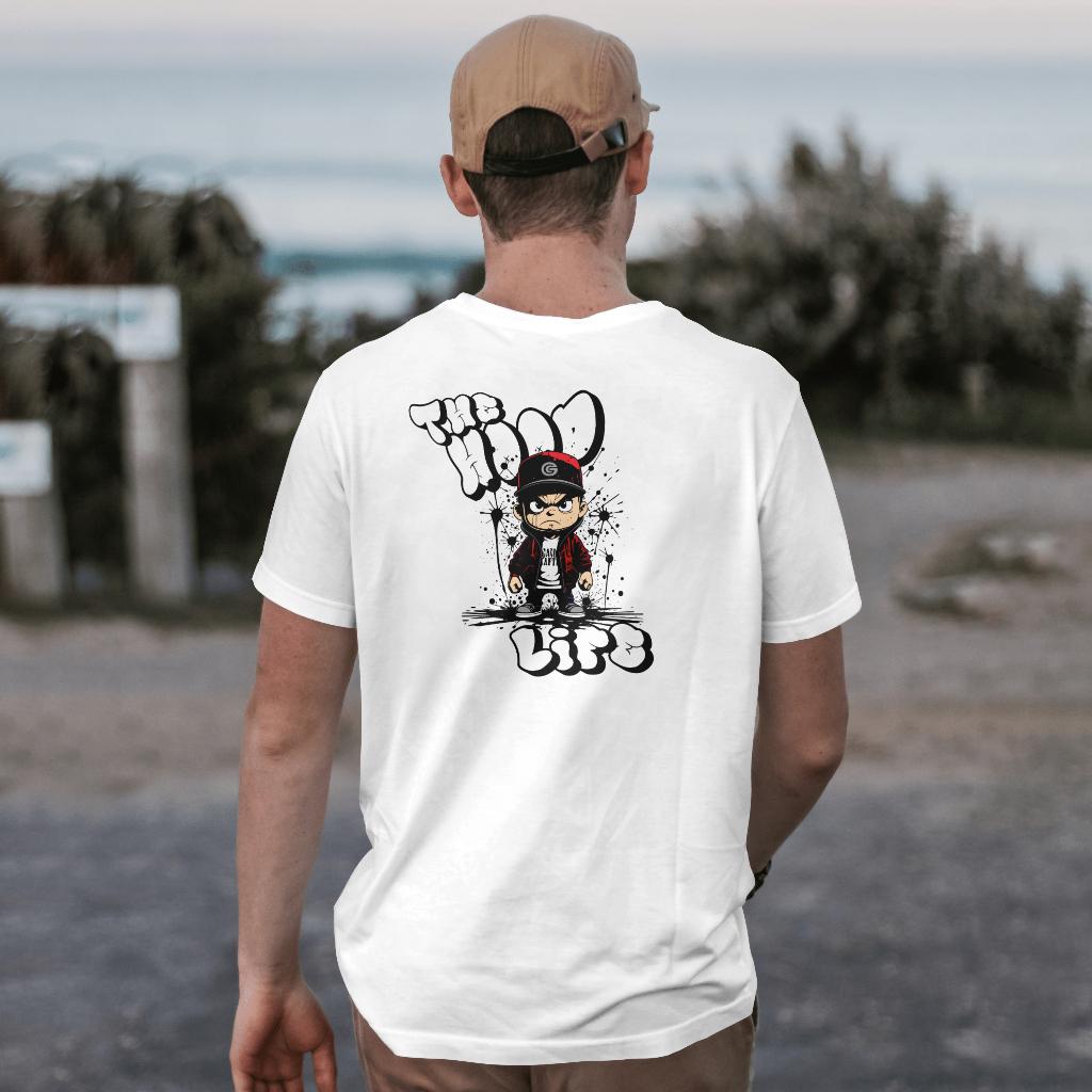Street Style Cartoon Character Graphic – Urban Graffiti-inspired Baller ...