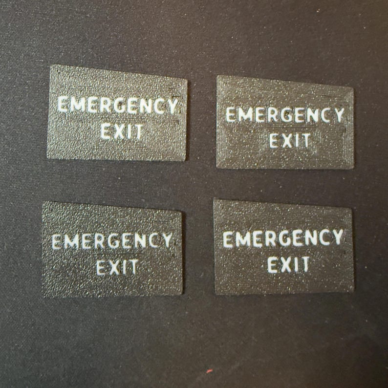 Cybertruck, MY, M3 & MS Emergency Exit Decals - Emergency Door Latch ...