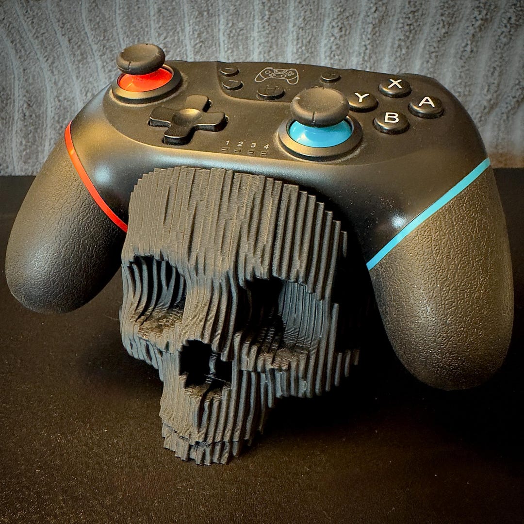Fractioned Skull Controller Holder - Etsy