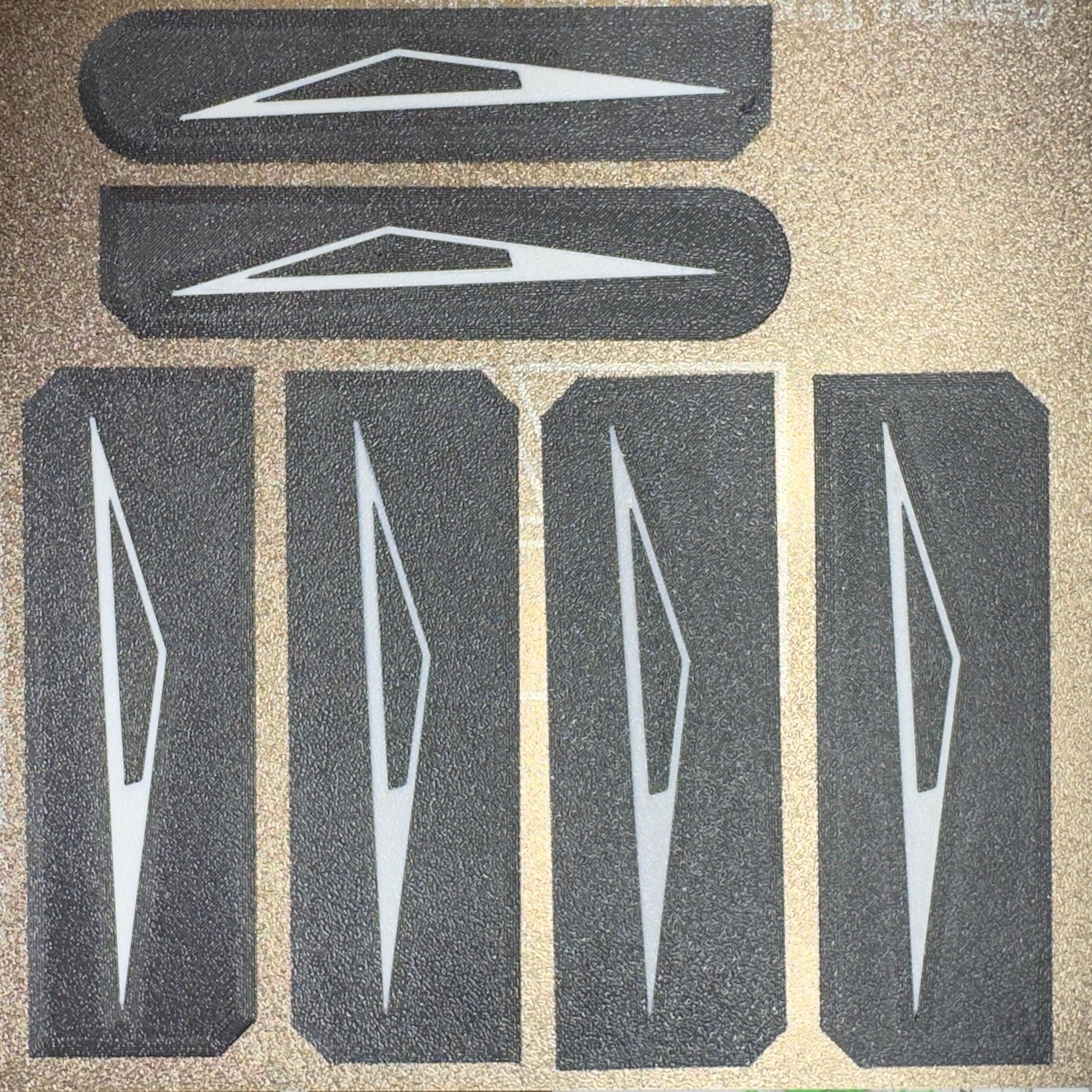 Cyber Truck Visor Decals - Cybertruck - Etsy