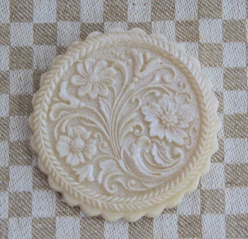 Floral Ornament Springerle Cookie Mold by Anis-paradies 2261 - Etsy