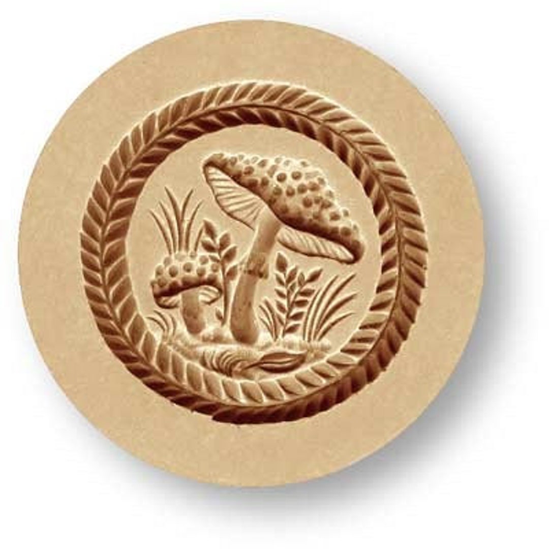 Toadstool Springerle Cookie Mold by Anis-paradies 2747 - Etsy