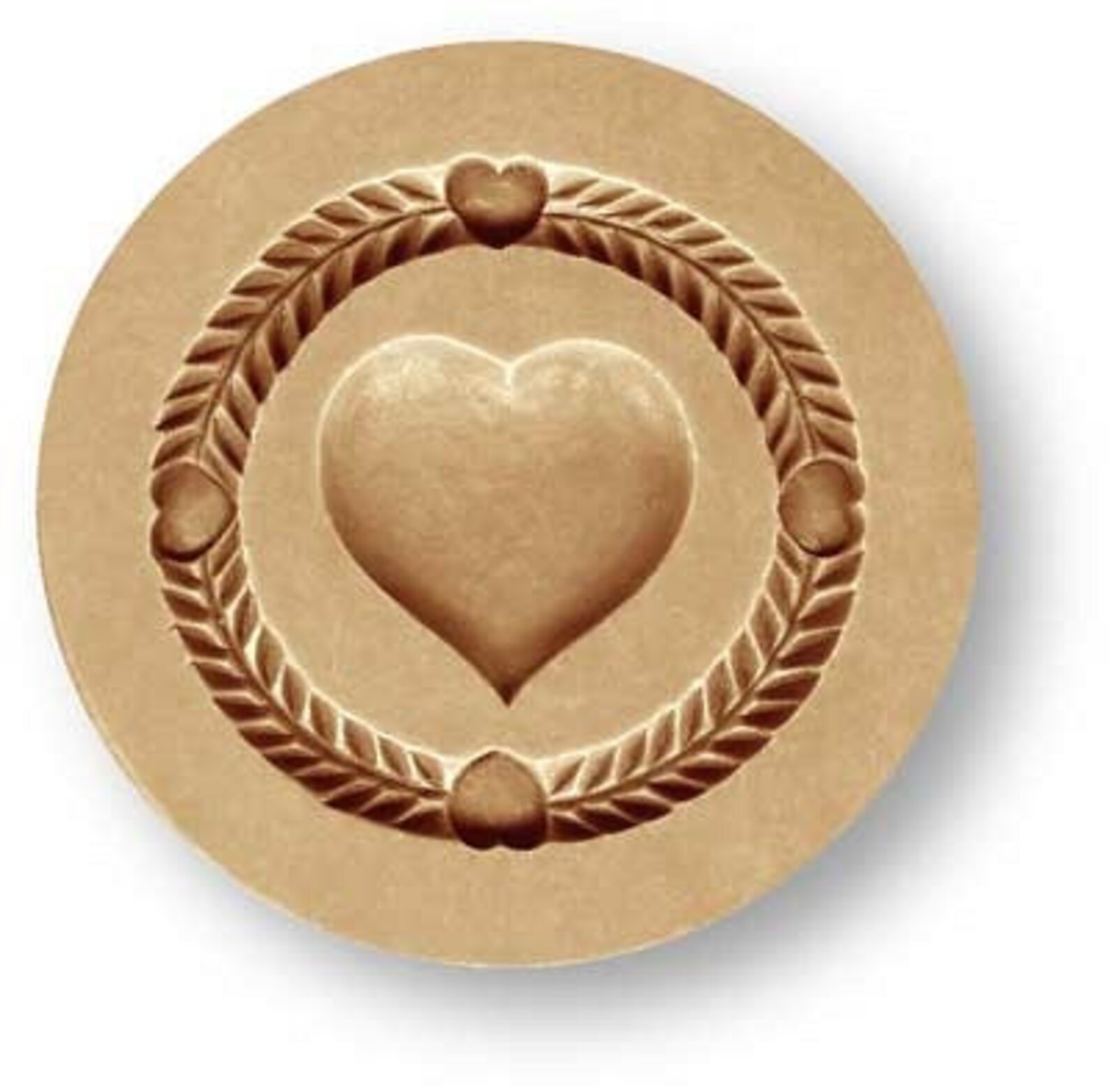 Simple Heart Springerle Cookie Mold by Anis-paradies 5128 - Etsy