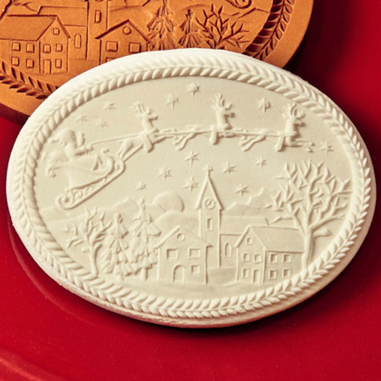 Springerle Cookie Mold Santa Claus is Coming 1094 - Etsy