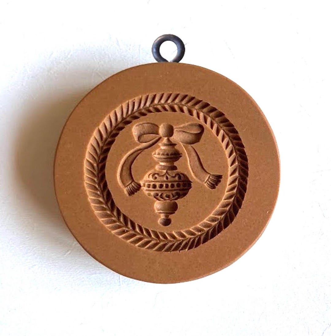 Christmas Bauble Ornament Springerle Cookie Mold by Änis-paradies ...