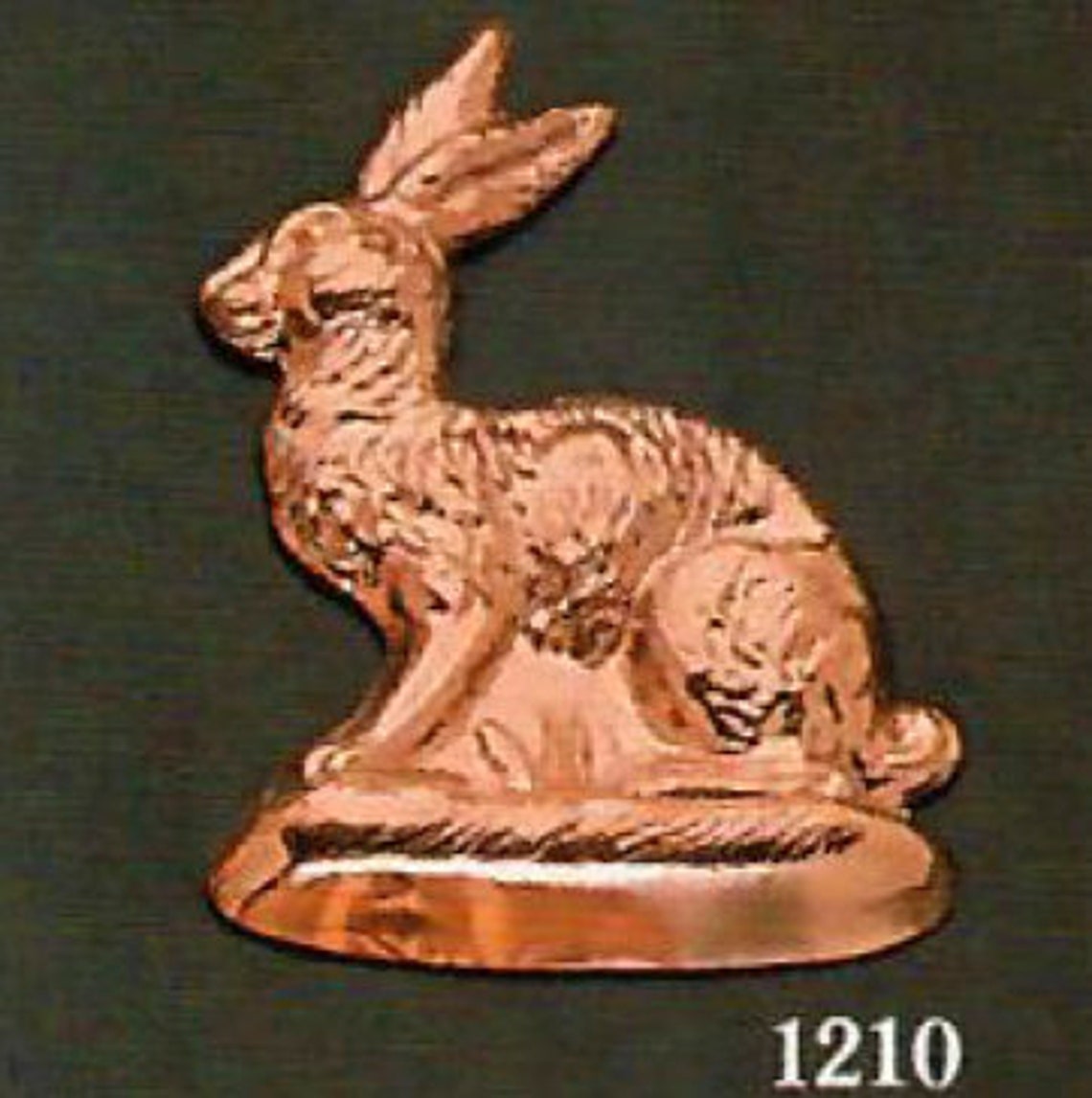 Birth Gramm Rabbit Hare Copper Mold BG1210 New - Etsy