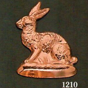 Birth Gramm Rabbit Hare Copper Mold BG1210 New - Etsy