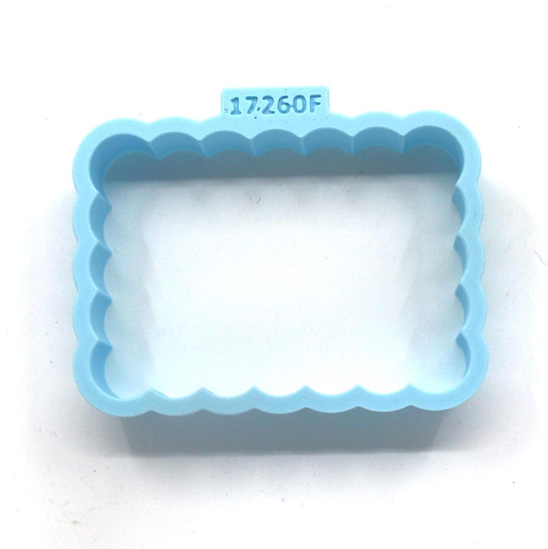 C-1001F Matching Fluted Rectangle Cookie CUTTER for 1001 Springerle ...