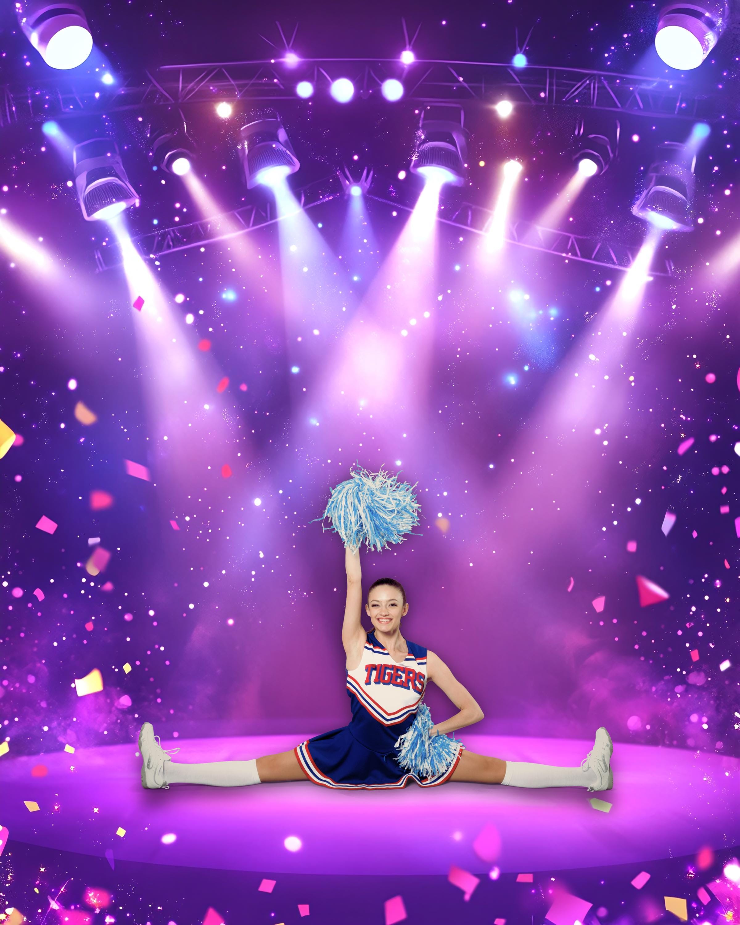 130 Cheerleader Digital Backdrops, Digital Backdrops Sports Photograph ...