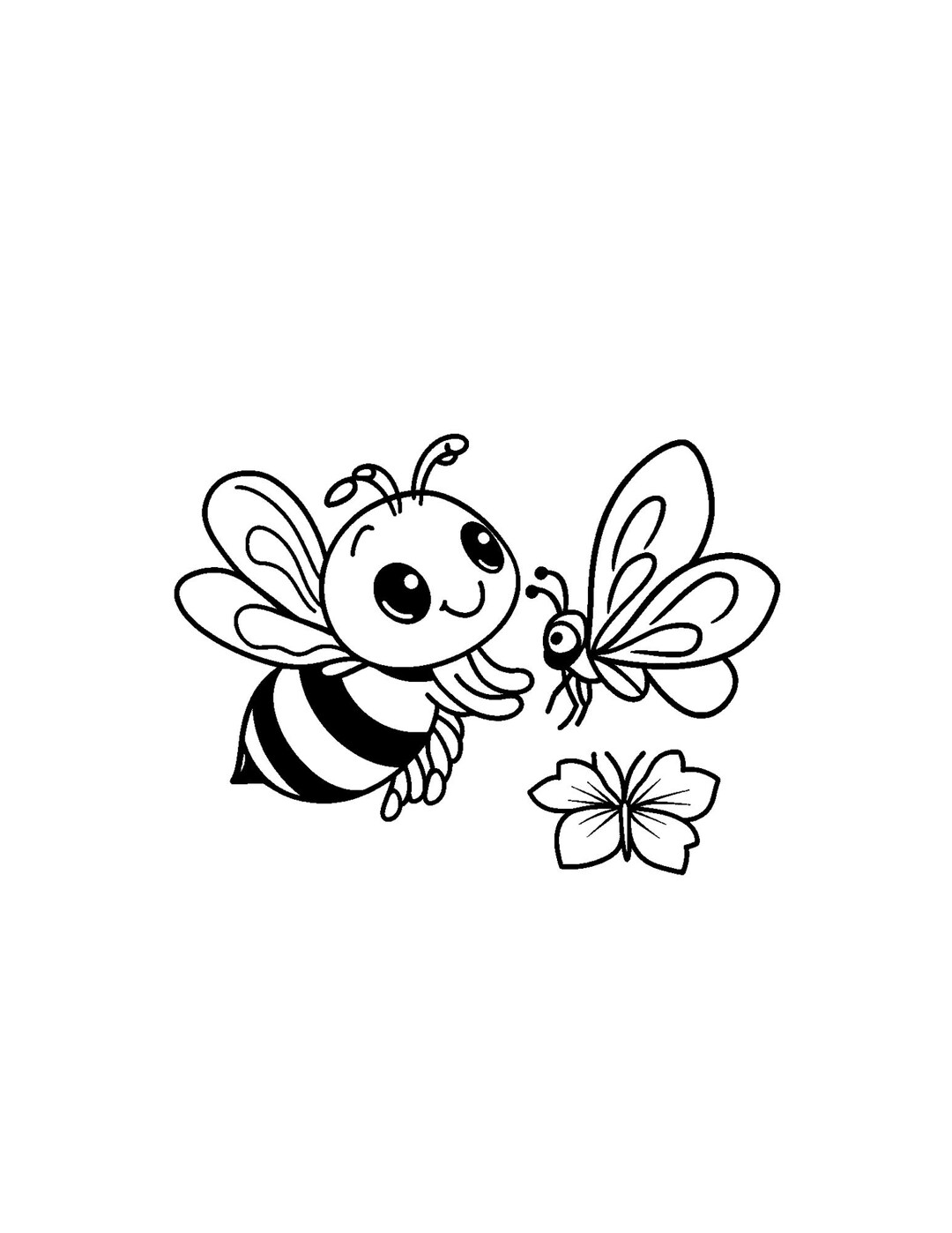 Honey Bee Coloring Pages for Kids – 20 Fun Designs | Digital Download ...
